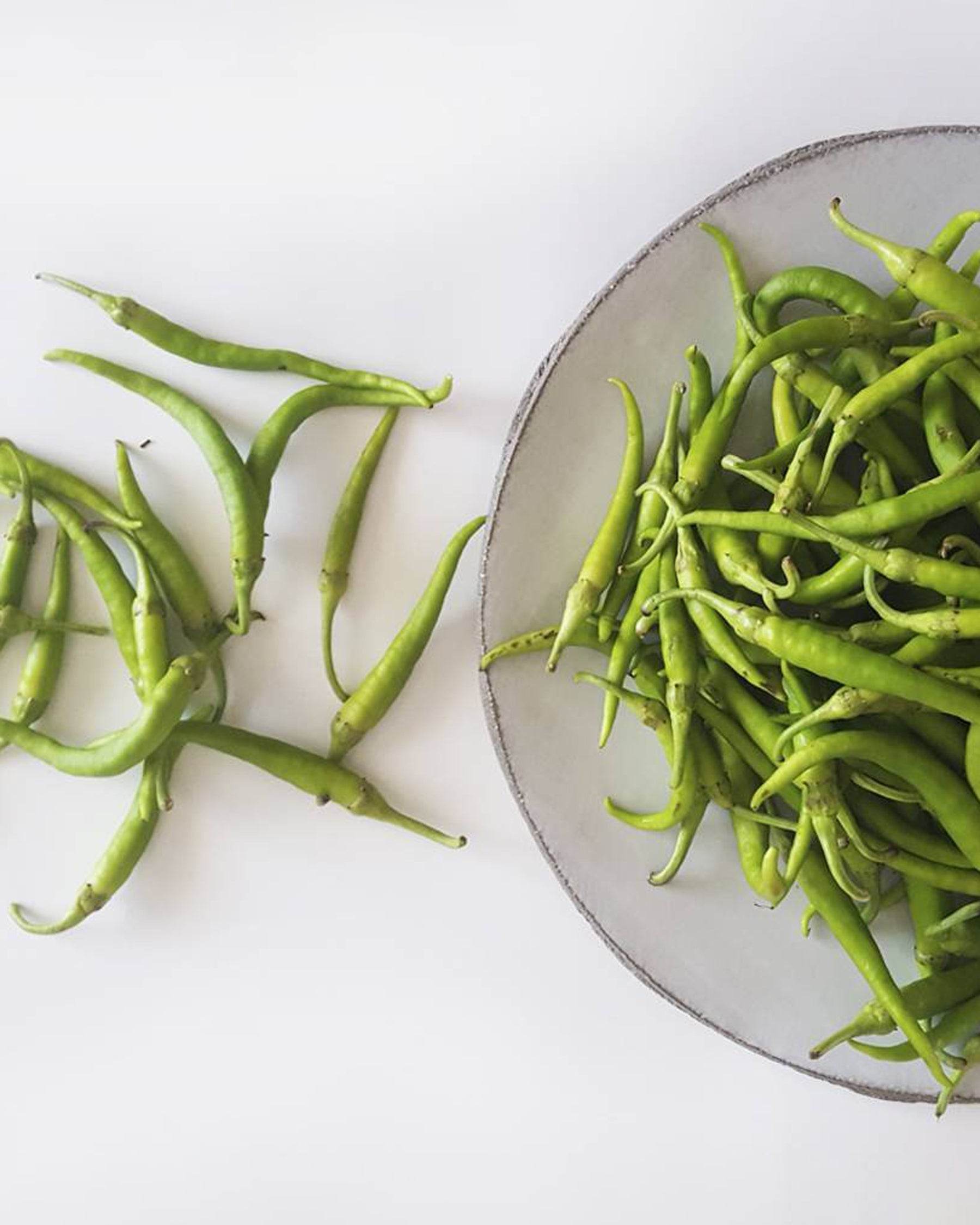 Dos recetas de piparras o guindillas frescas - Petramora