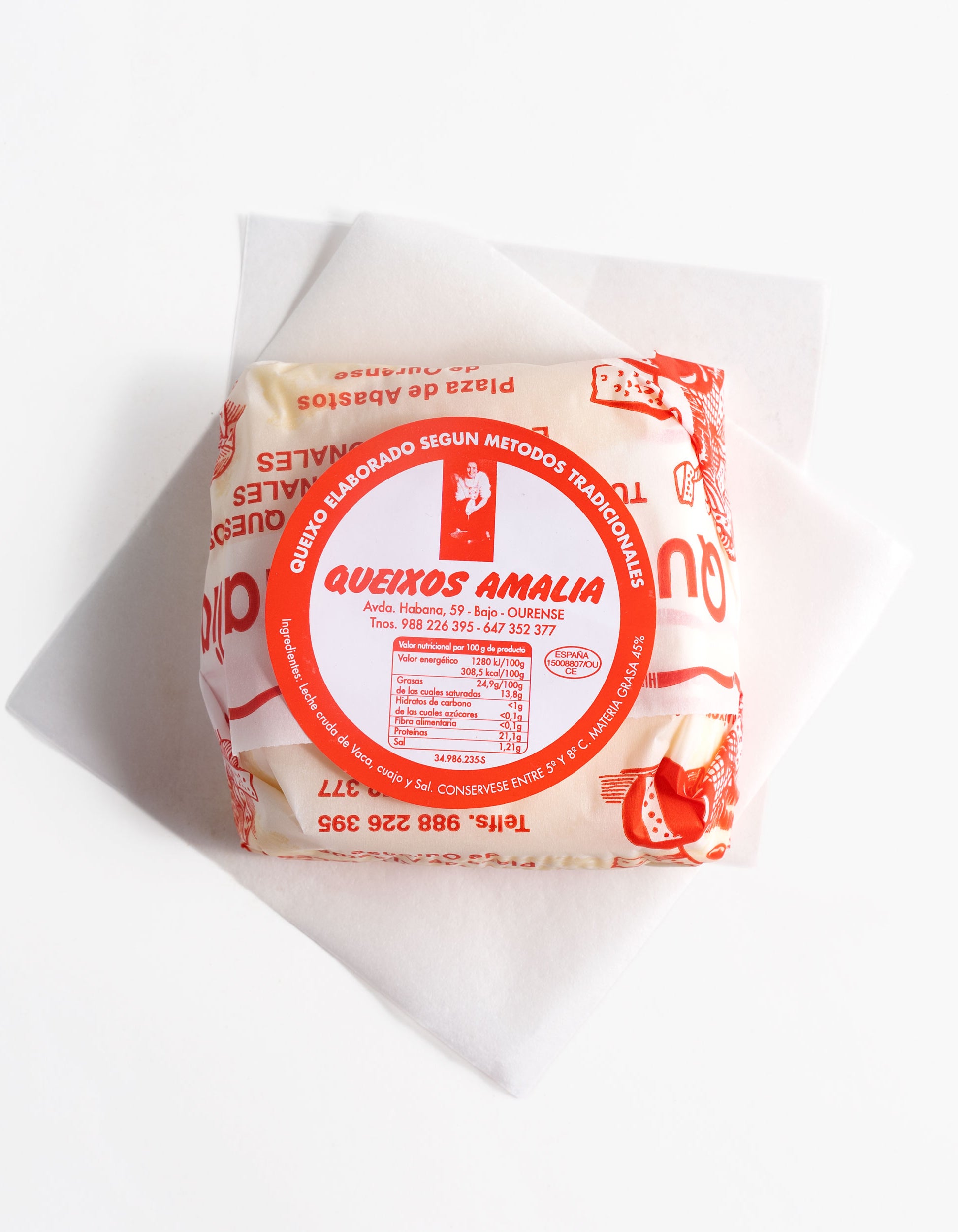 Queixo do pais leche cruda de vaca – Petramora